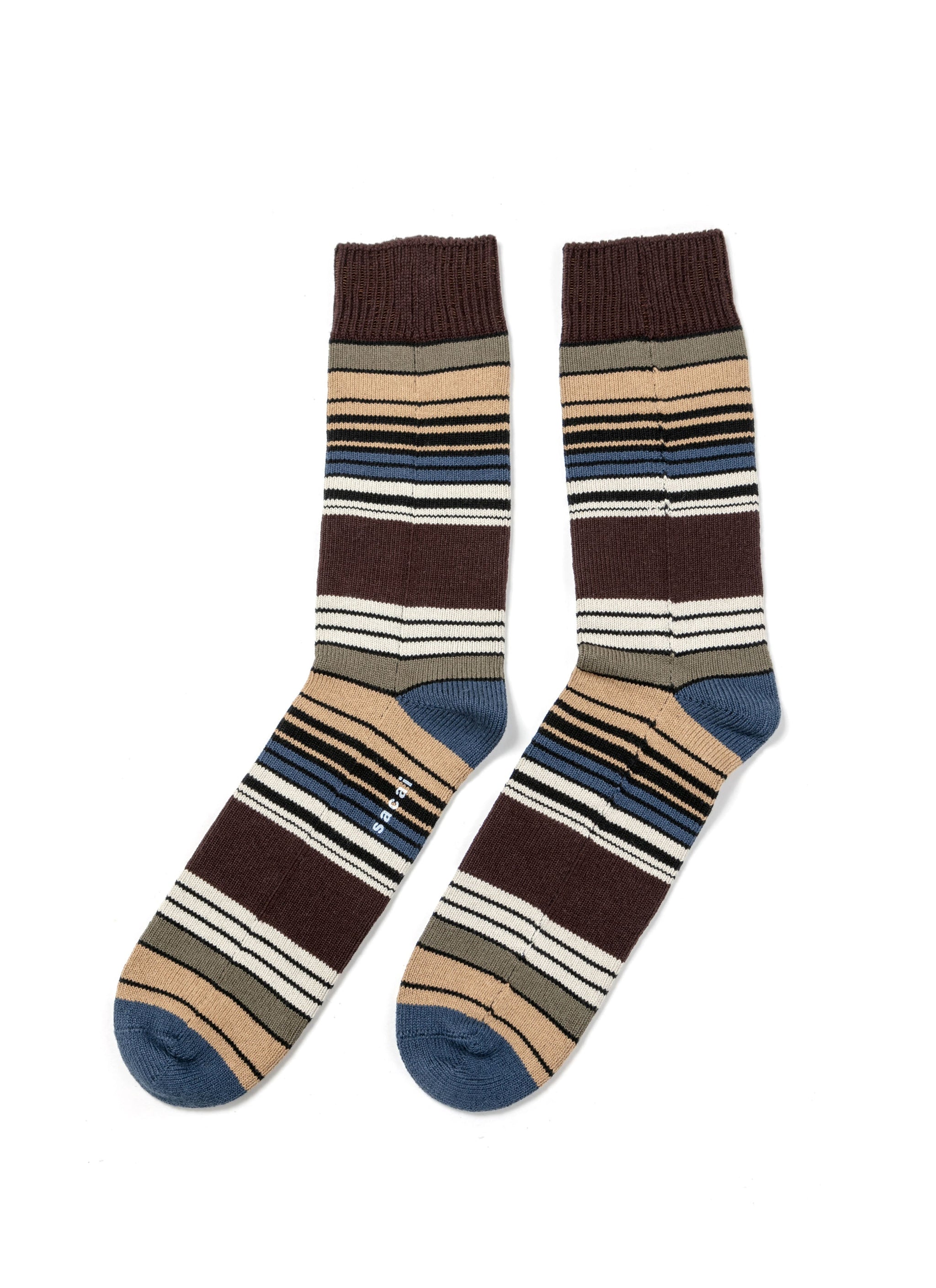 Horizontal Stripe Socks | sacai Official Store サカイ オフィシャル