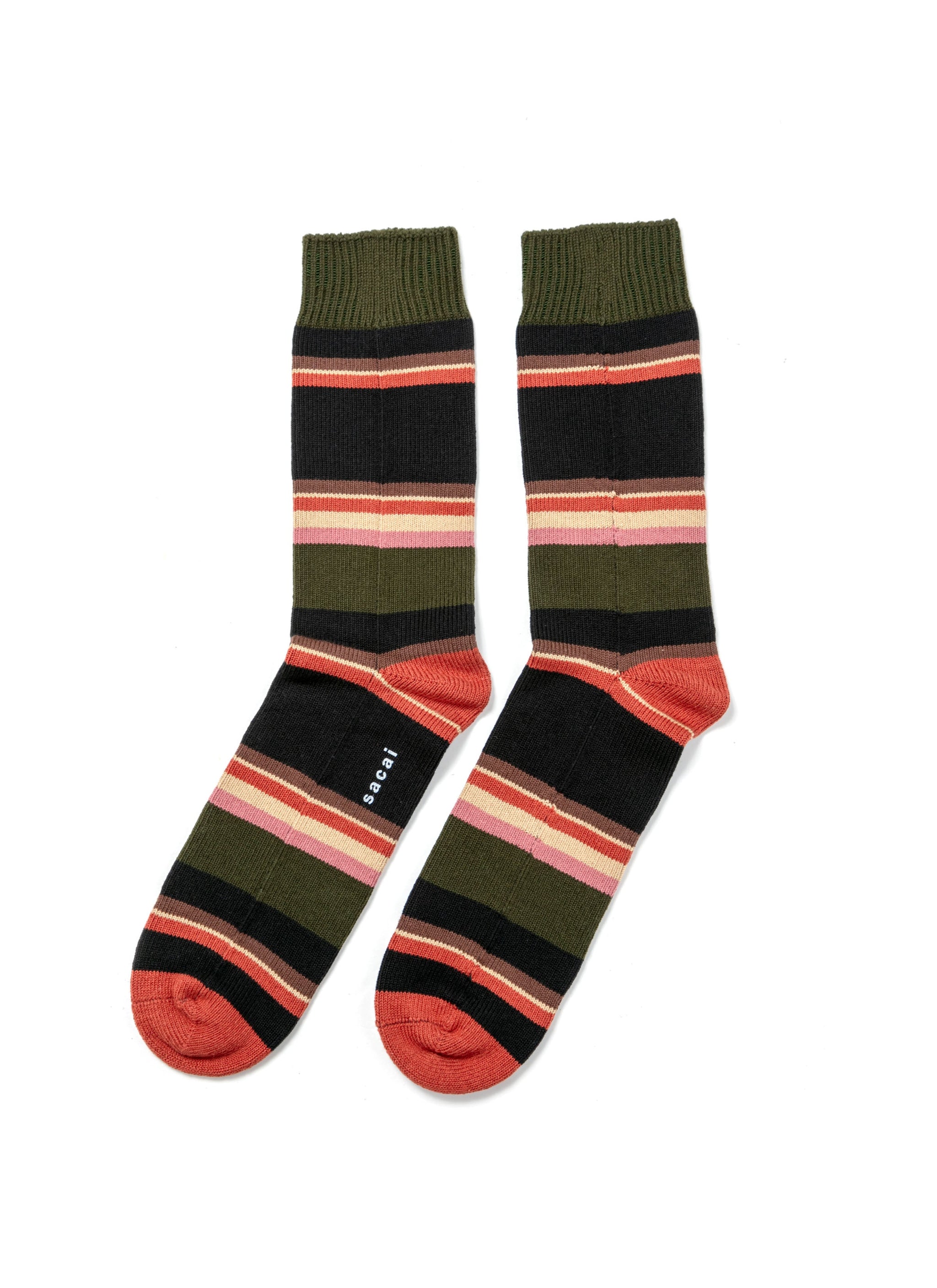 Horizontal Stripe Socks | sacai Official Store サカイ オフィシャル