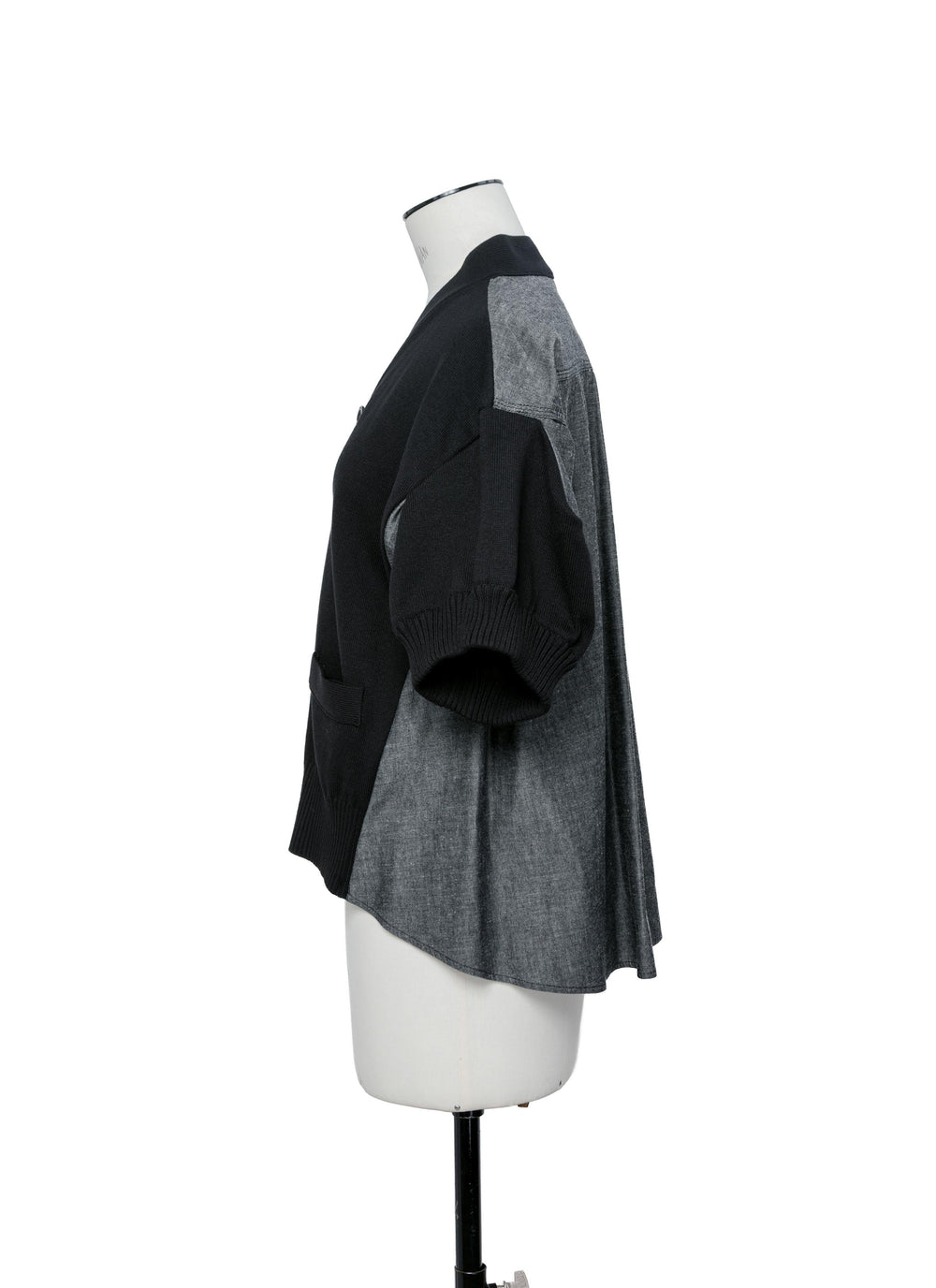 Denim x Knit Cardigan | sacai Official Store サカイ オフィシャル