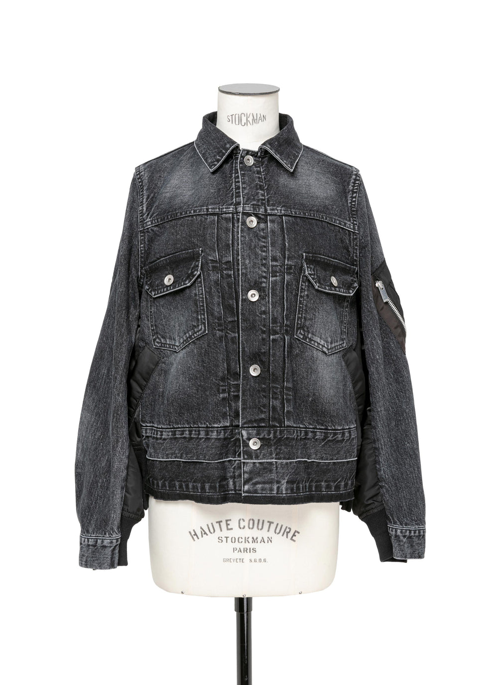 Denim x Nylon Twill Jacket | sacai Official Store サカイ オフィシャル